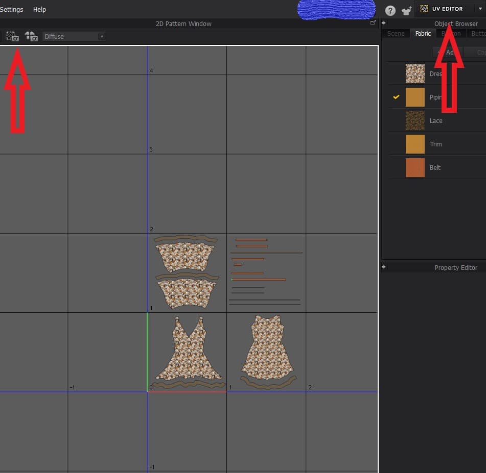 How to save UV templates in Marvelous Designer. - Nelmi3D